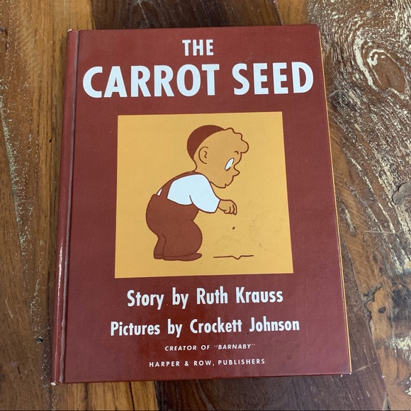 Vintage | Accents | The Carrot Seed 993by Ruth Krauss ...